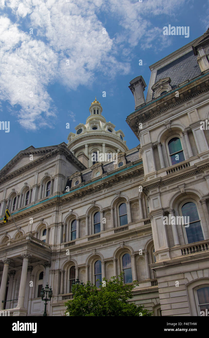Baltimore dome city hall hi-res stock photography and images - Alamy