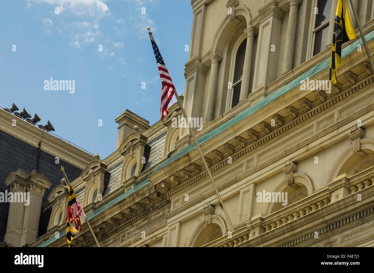 Baltimore dome city hall hi-res stock photography and images - Alamy