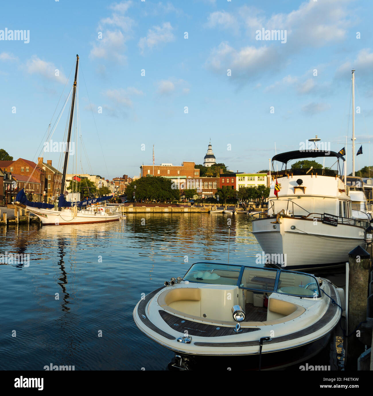 Colonial architecture in historic Annapolis, Maryland Stock Photo - Alamy