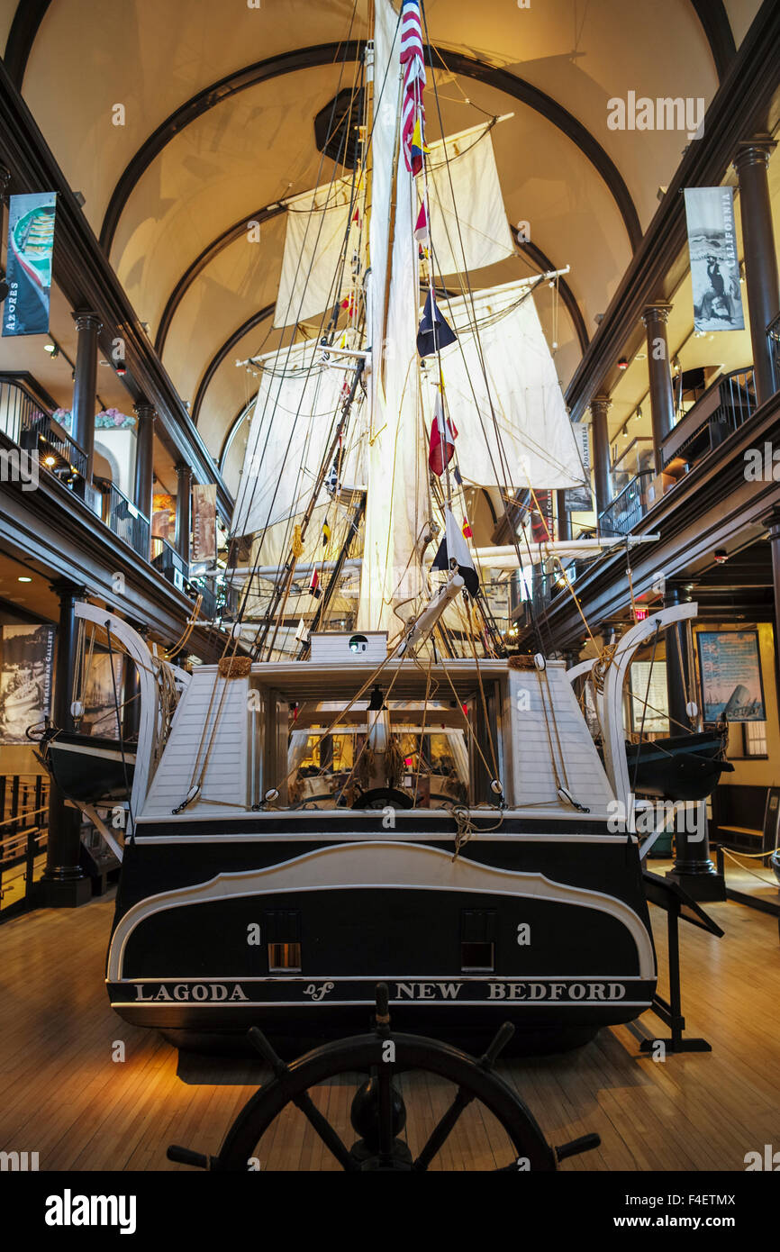 Massachusetts, New Bedford, New Bedford Whaling Museum, half scale ...