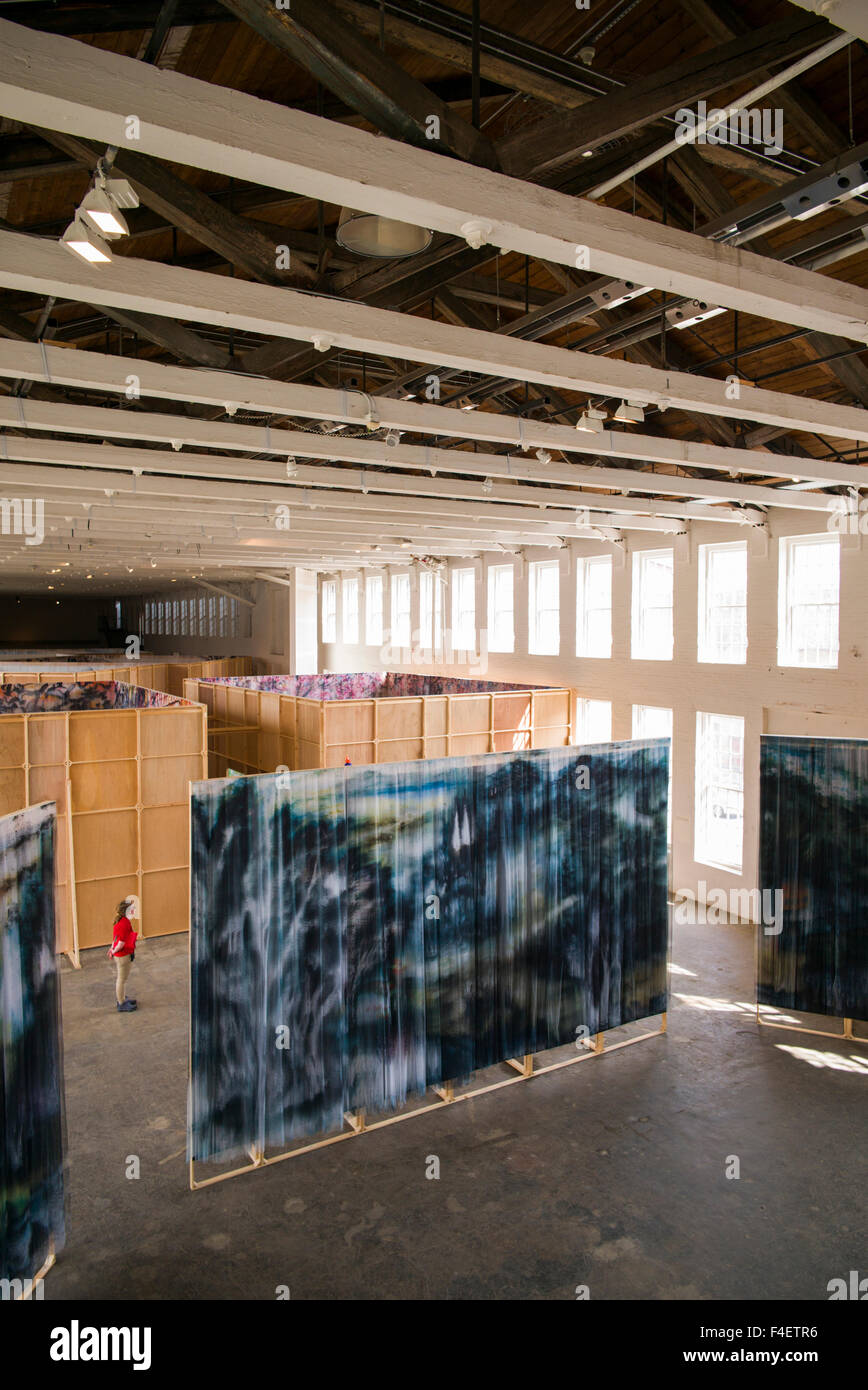 Massachusetts Museum of Contemporary Art, former mill buildings ...