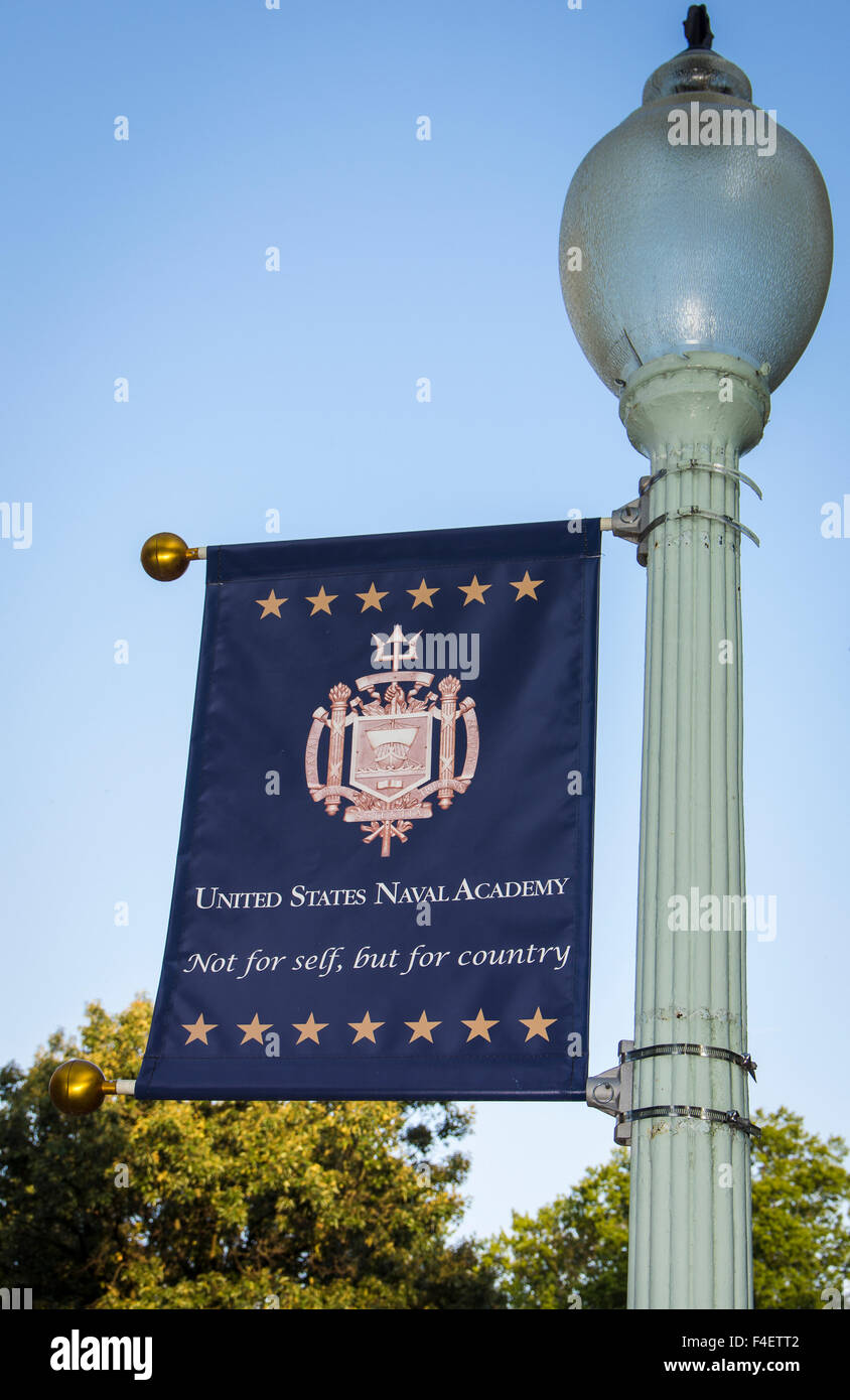 United States Naval Academy in historic Annapolis, Maryland Stock Photo ...