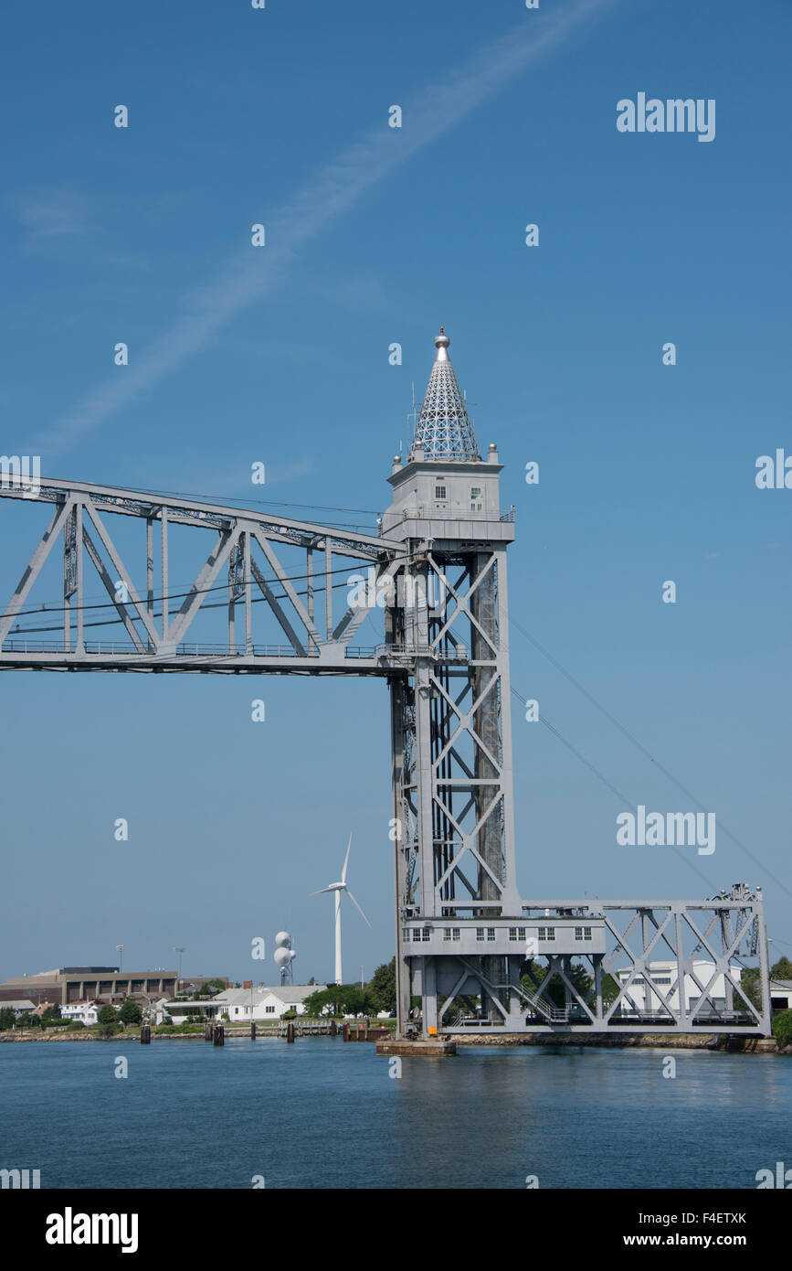 Massachusetts, Bourne, Atlantic Intracoastal Waterway. Cape Cod Canal ...
