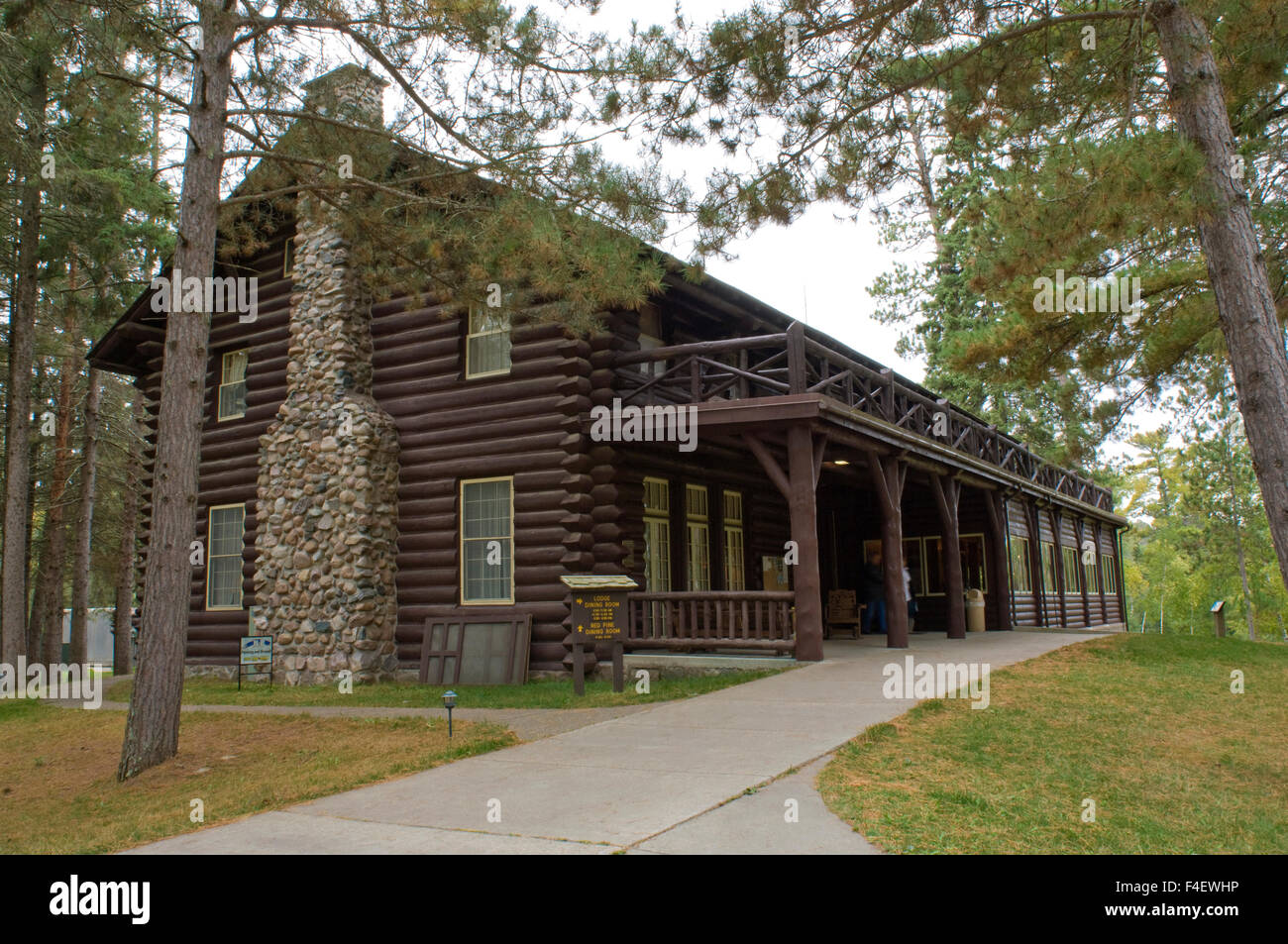 USA, Minnesota, Itasca State Park, Douglas Lodge Stock Photo - Alamy