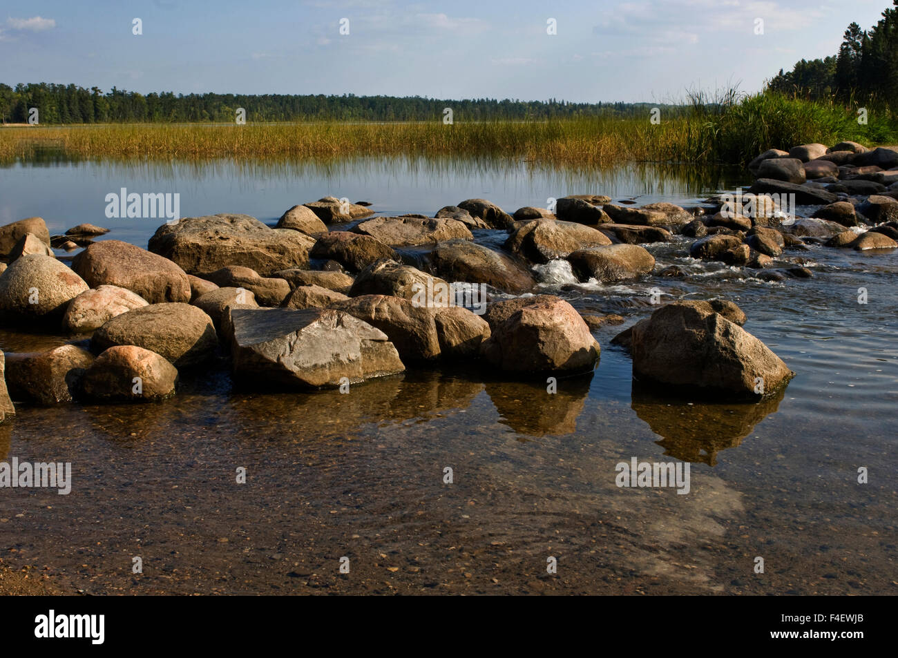 USA, Minnesota, Itasca State Park, Mississippi Headwaters Stock Photo ...