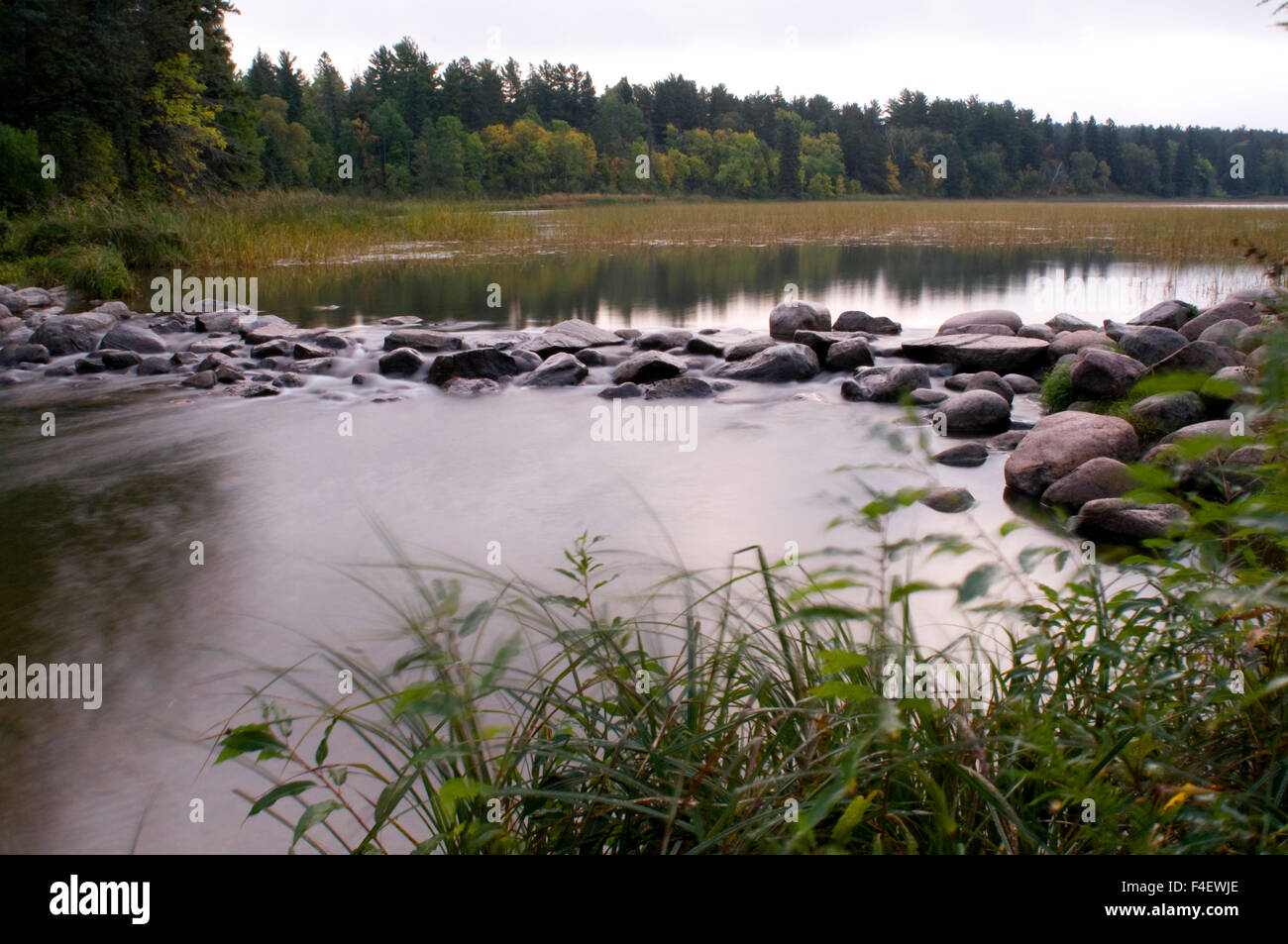 USA, Minnesota, Itasca State Park, Mississippi Headwaters Stock Photo ...