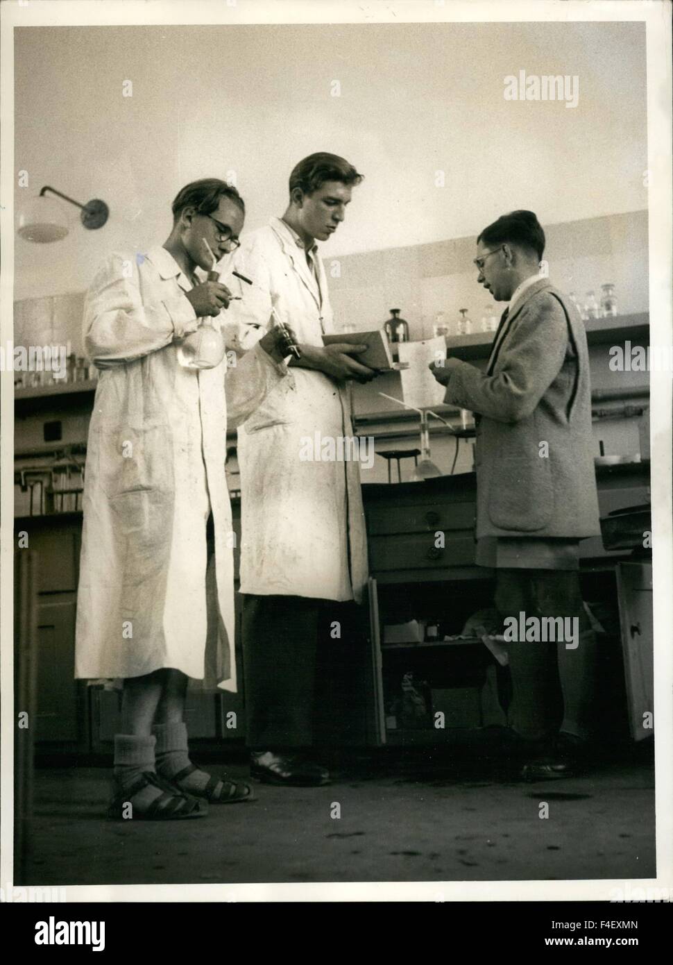 1959 - Fritz Eberhard is two meters and two centimeters and is student ...