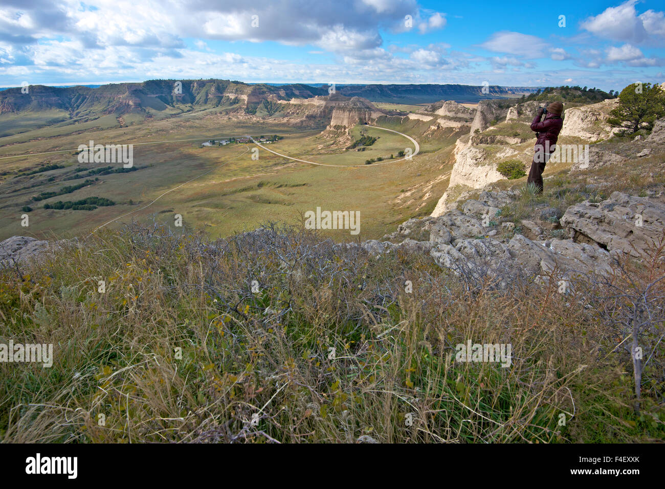 Oregon Trail, Scott's Bluff Nebraska was the first vertical obstacle ...