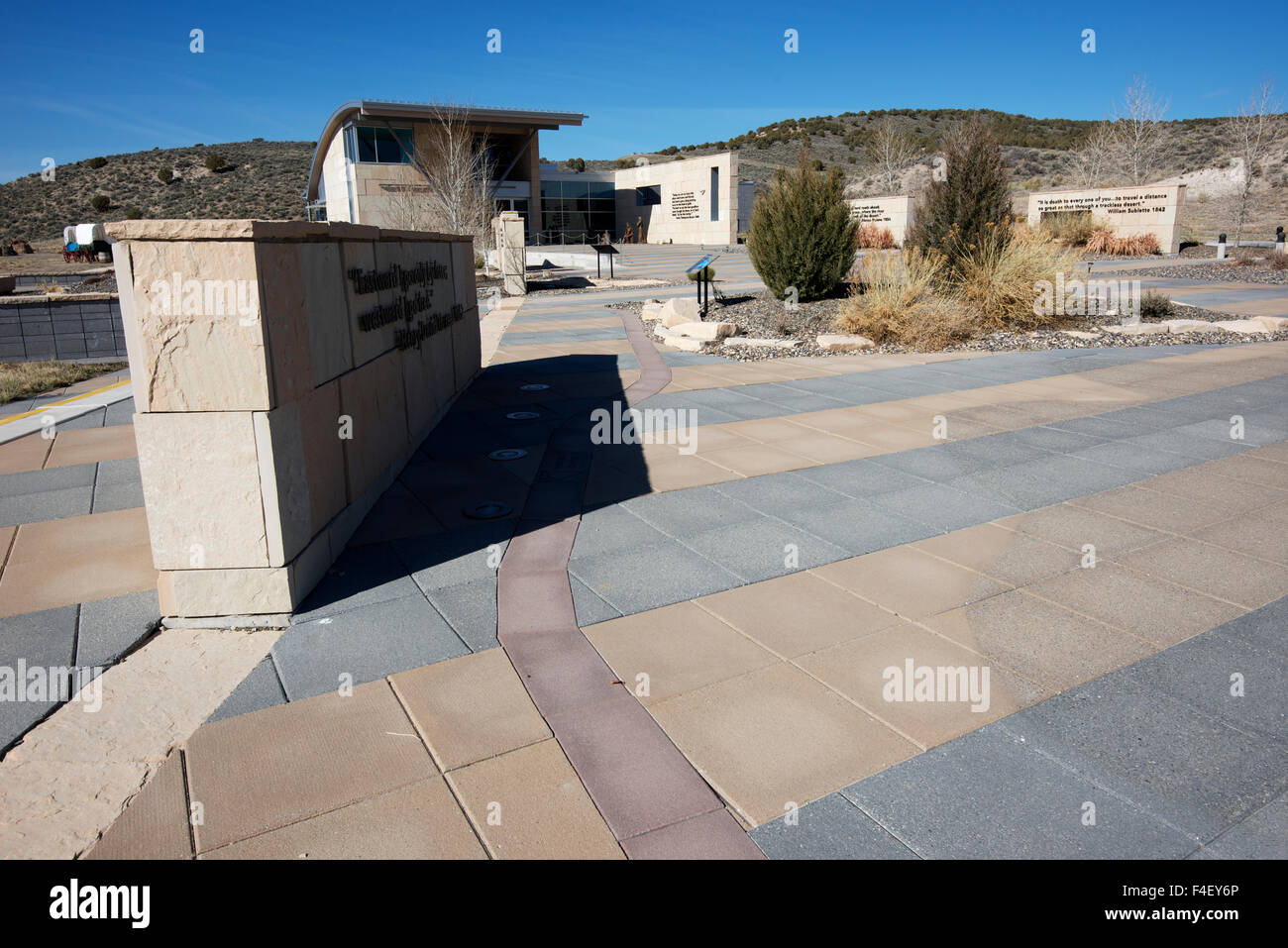 Nevada elko california trail interpretive hi-res stock photography and ...