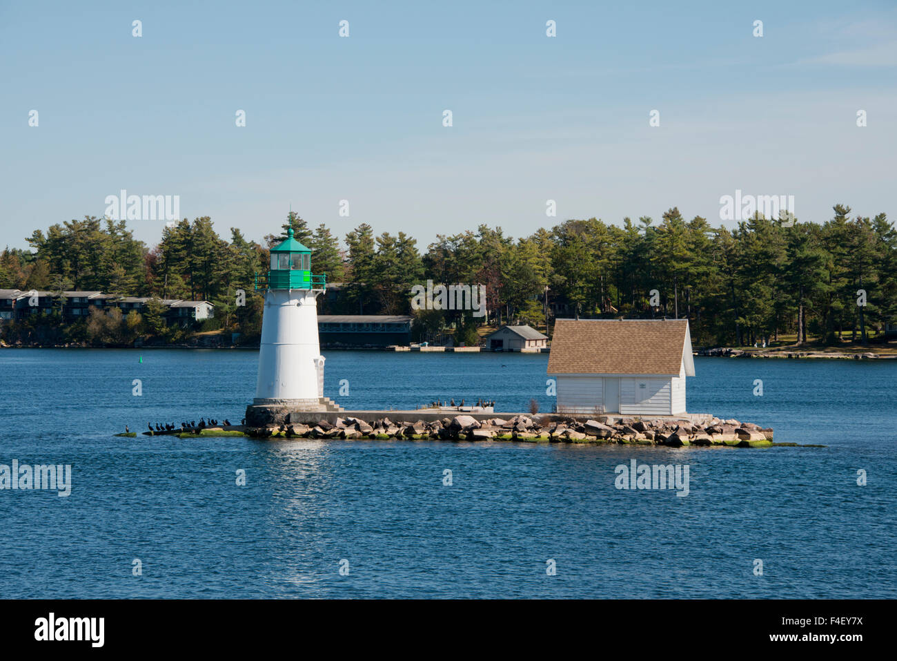 New York, St. Lawrence Seaway, Thousand Islands, American Narrows ...