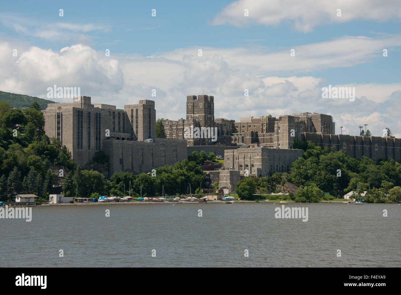 New York, Hudson River, West Point. (Large format sizes available Stock ...