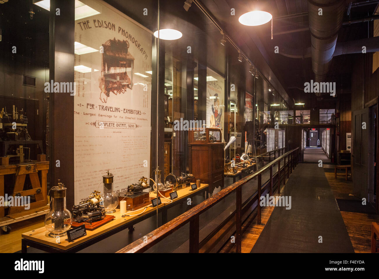 USA, New Jersey, West Orange, Thomas Edison National Historical Park ...