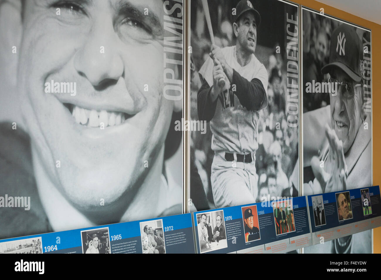 USA, New Jersey, Little Falls, Yogi Berra Museum, museum to one of the ...