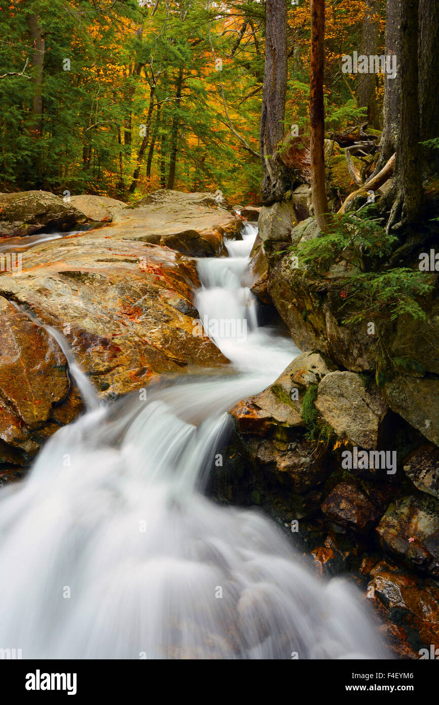 Pemigewasset River in Franconia Notch State Park, New Hampshire, USA ...