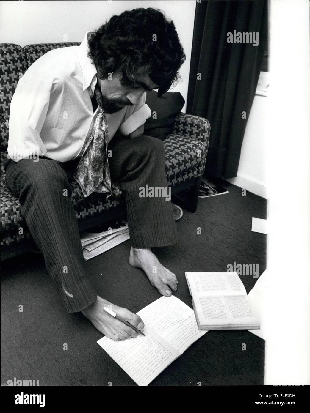 1976 - With school lessons over for the day, Frank Letch, who lives ...