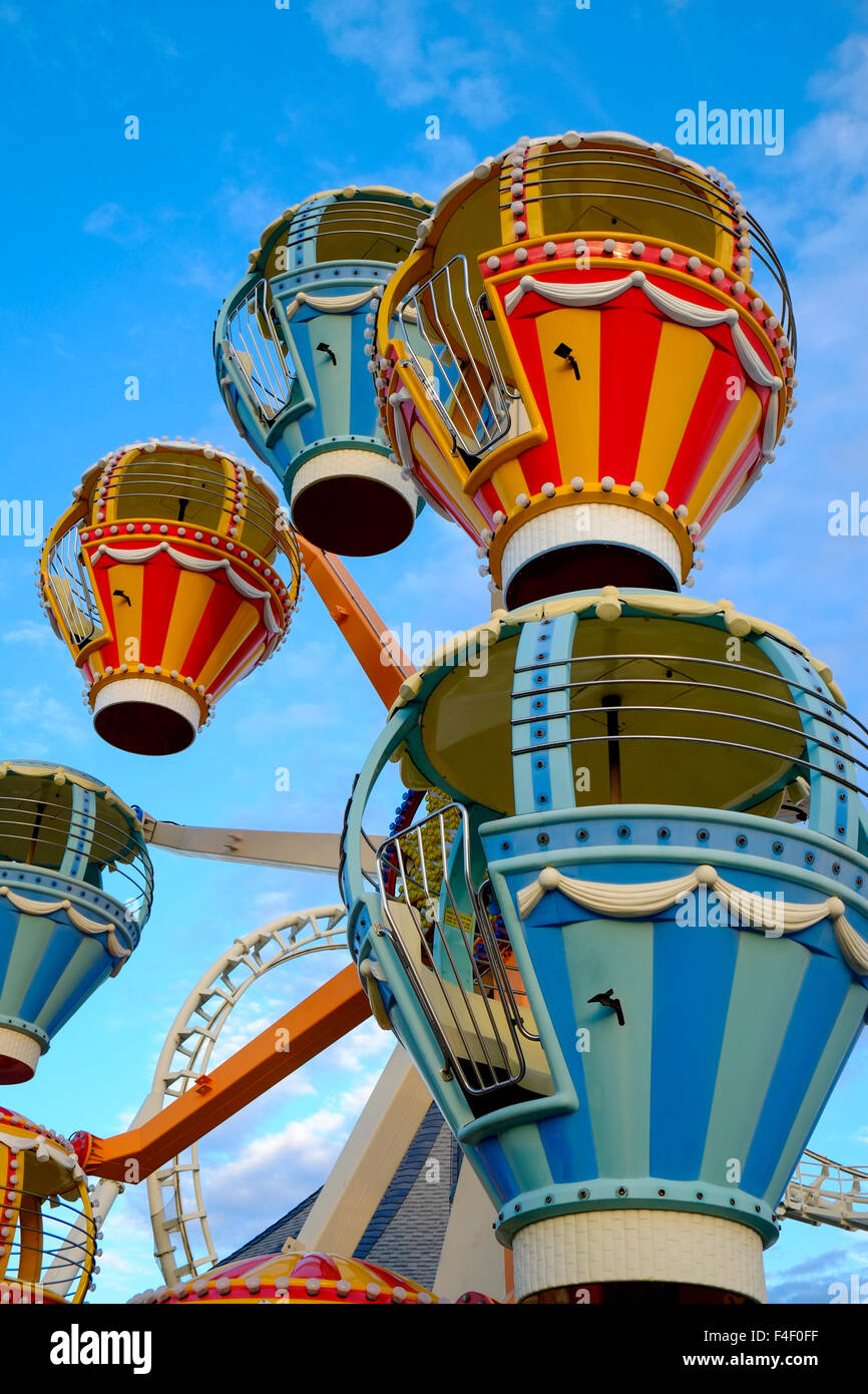 Balloon ride at Morey's Piers, Wildwood, New Jersey, USA Stock Photo ...