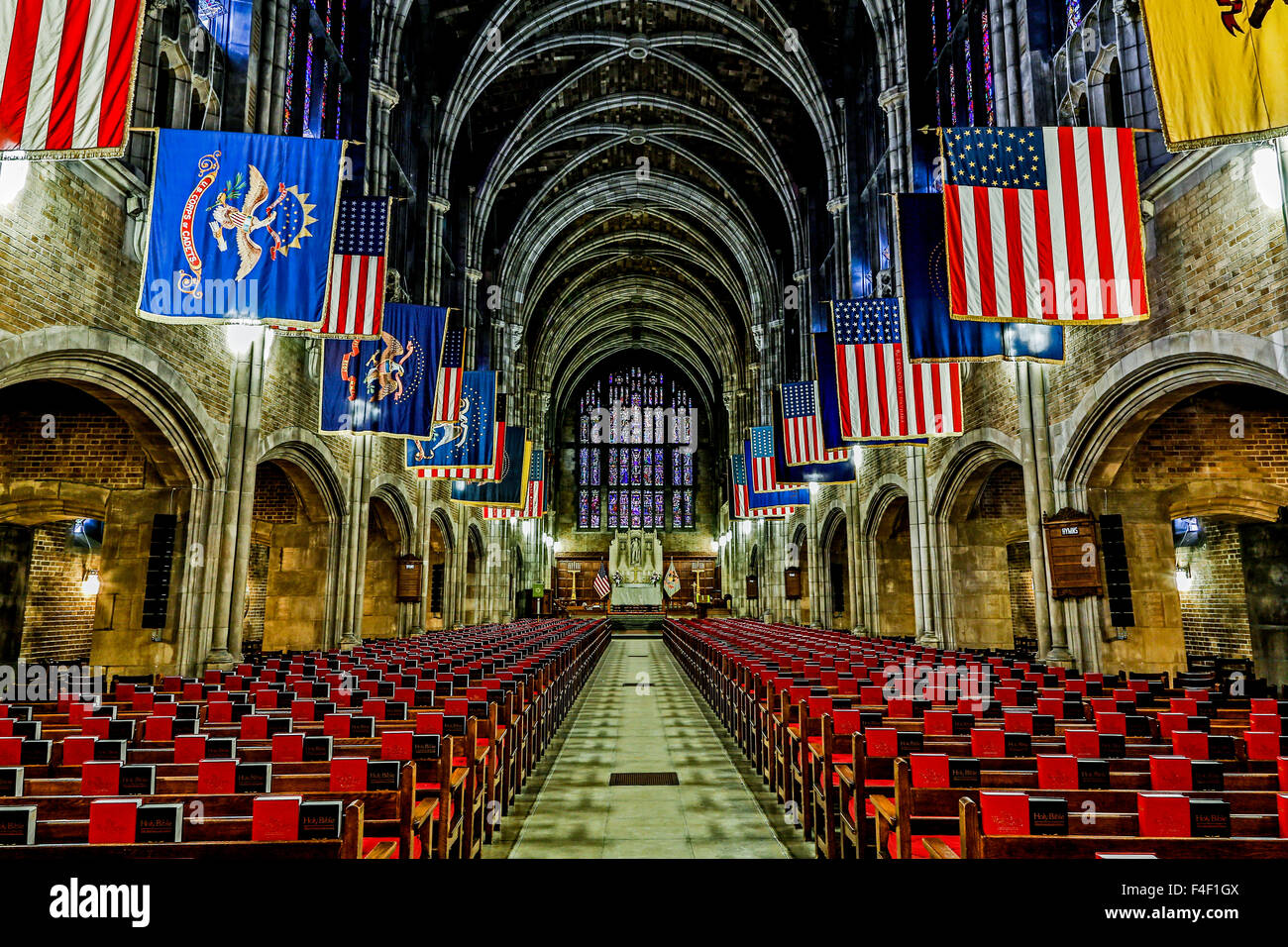 Touring the Cadet Chapel at West Point New York State Stock Photo - Alamy