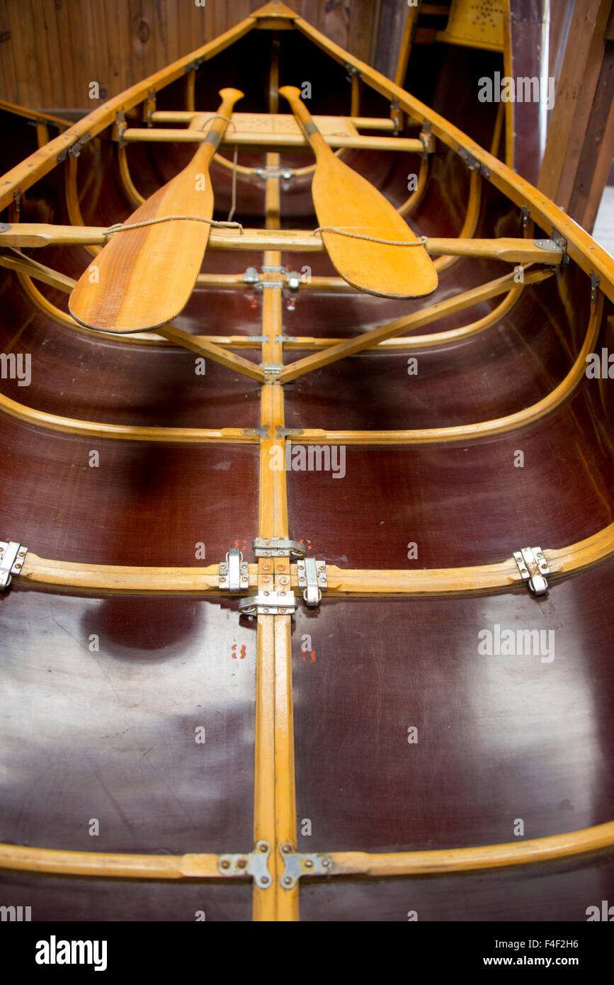 New York, Clayton. Antique Boat Museum. 'Linkanoe', Edwin Link's ...