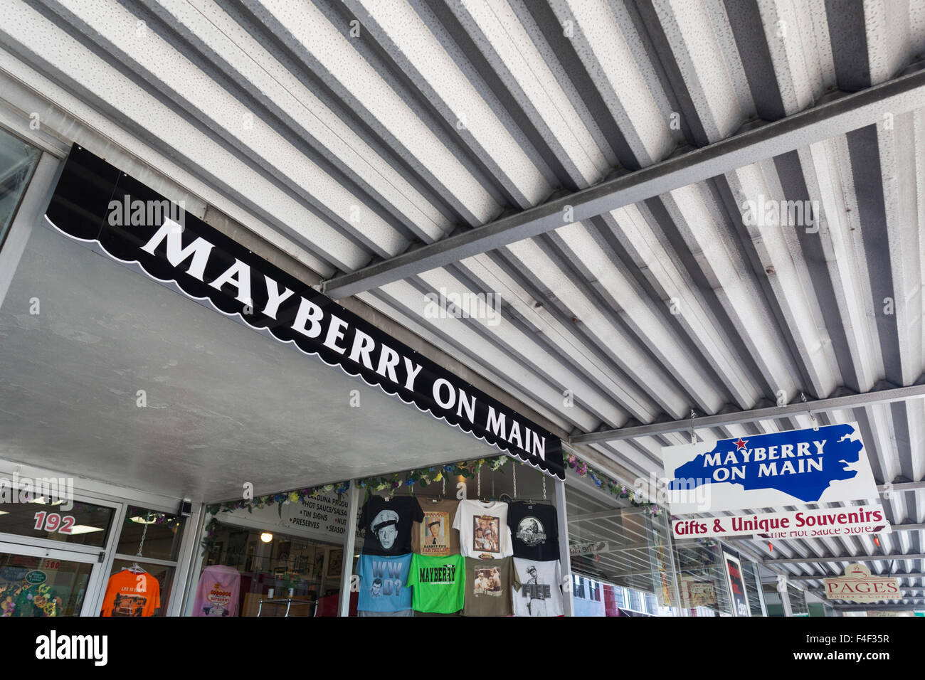 North Carolina, Mt. Airy, town was the model for Mayberry in the TV ...