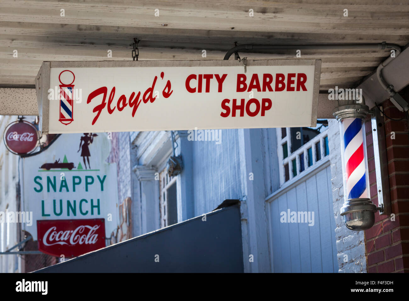 North Carolina, Mt. Airy, town was the model for Mayberry in the TV ...