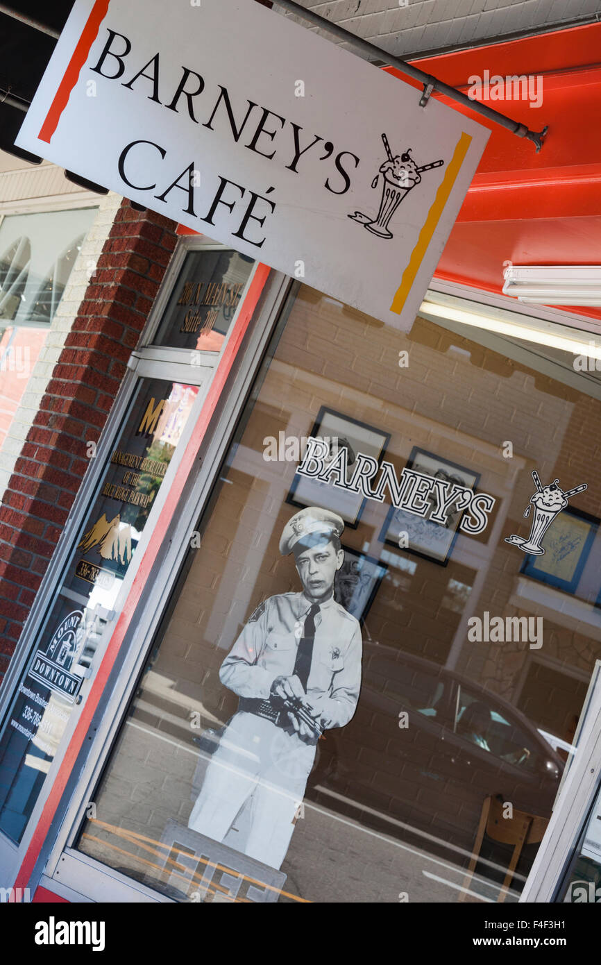 North Carolina, Mt. Airy, town was the model for Mayberry in the TV ...