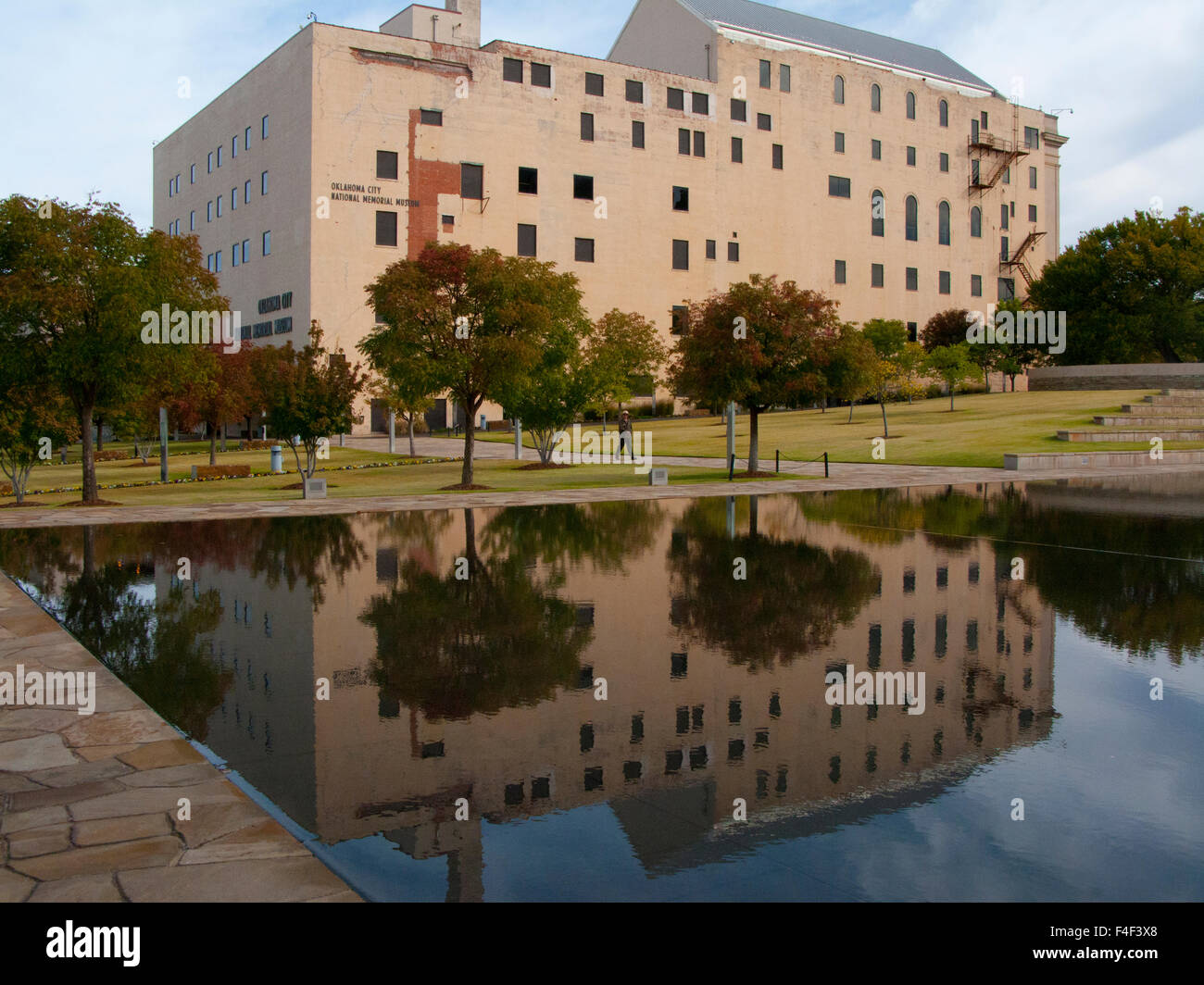 USA, Oklahoma, Oklahoma City, National Memorial Museum and Reflecting ...
