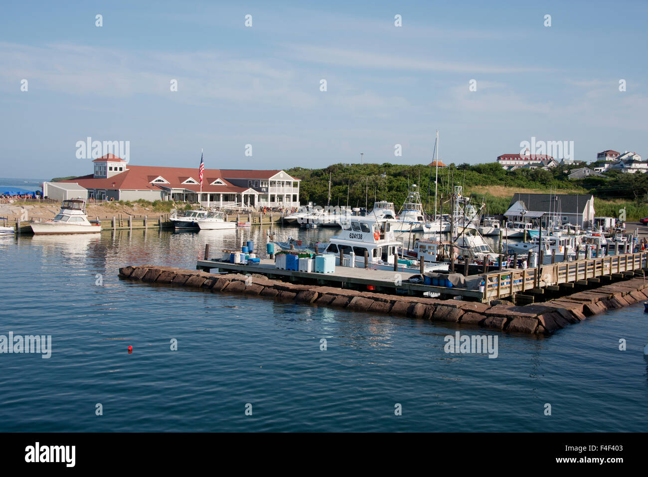 Rhode Island, Block Island, Old Harbor. (Large format sizes available ...