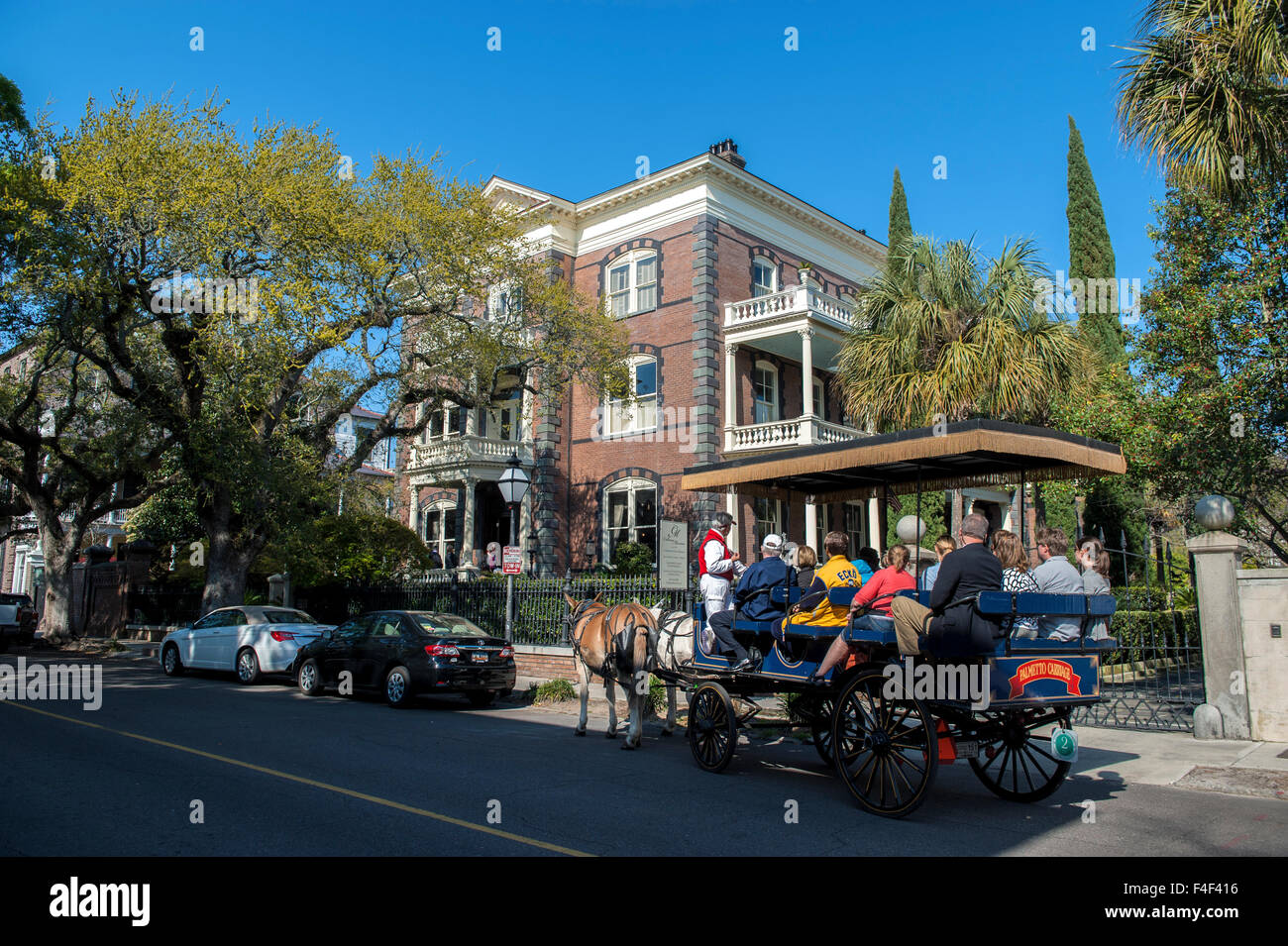USA, South Carolina, Charleston, Calhoun Mansion Stock Photo - Alamy