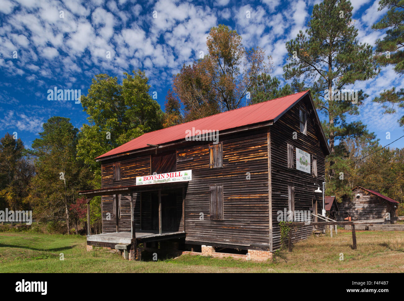South Carolina, Boykin, the former Boykin Mill Stock Photo - Alamy