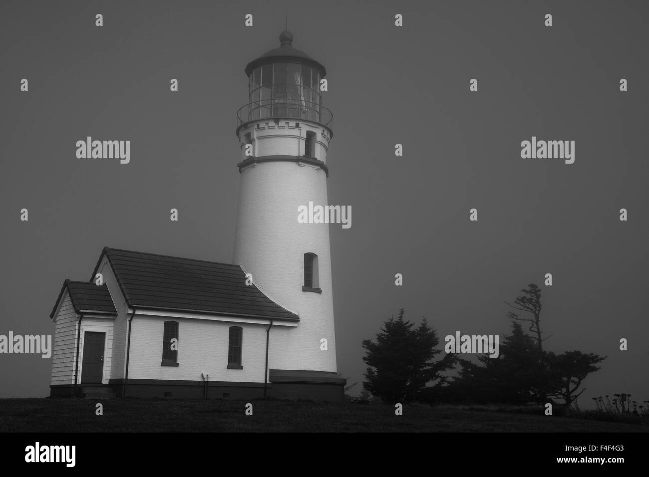 Cape Blanco Lighthouse, Cape Blanco State Park, Oregon, USA Stock Photo ...