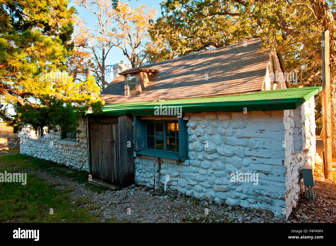 USA. Texas, Guadalupe Mountain National Park, Frijoles Ranch Cultural ...