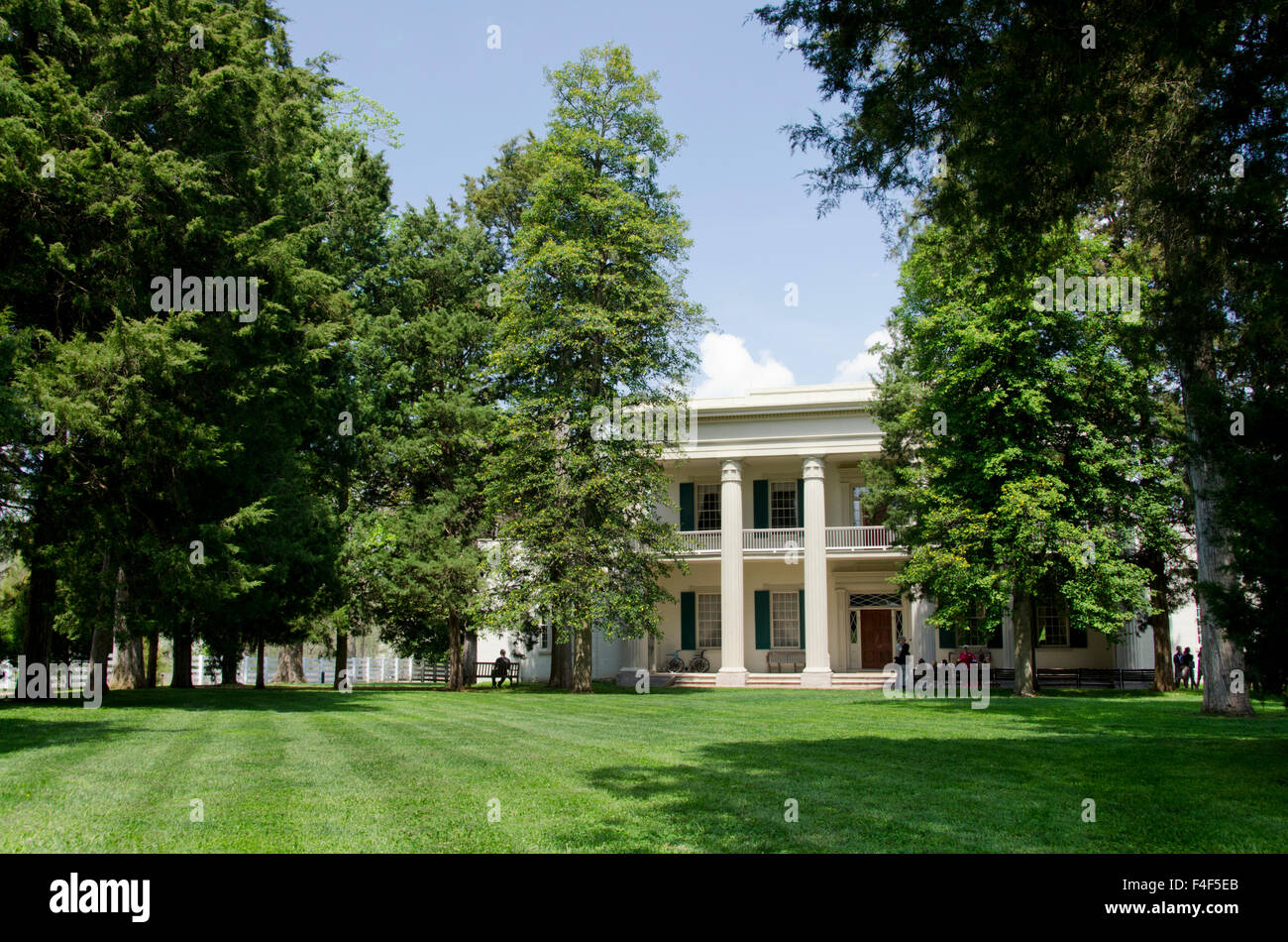 Tennessee, Nashville. The Hermitage, historic home and plantation of ...