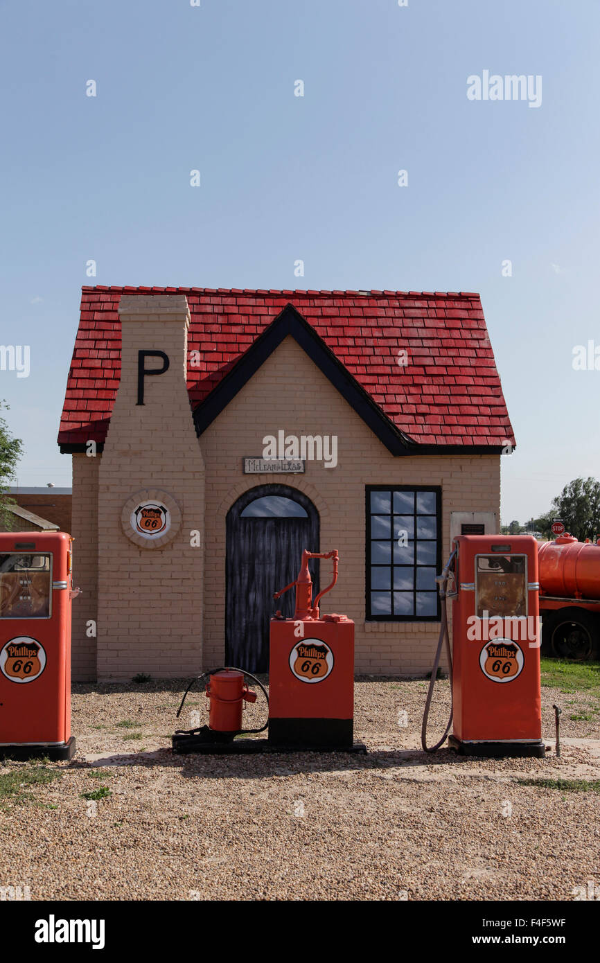 McLean, Texas, USA. Route 66 Stock Photo - Alamy