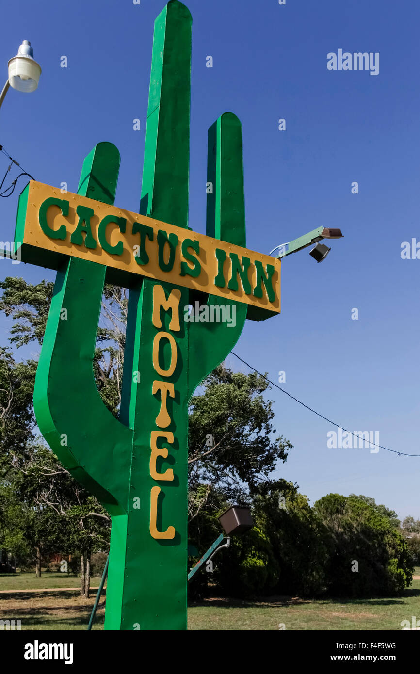 McLean, Texas, USA. Route 66 Stock Photo - Alamy