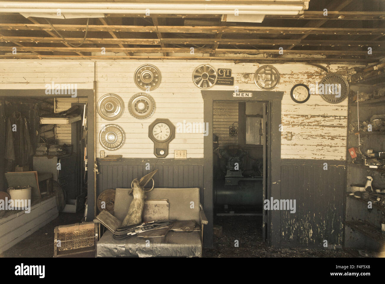 McLean, Texas, USA. Route 66 Stock Photo - Alamy