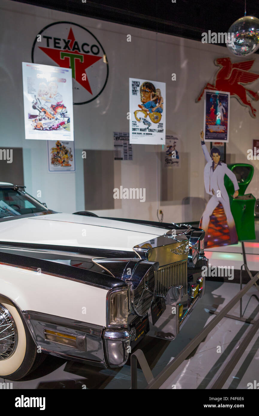 USA, Pennsylvania, Hershey, AACA Auto Museum, 1970s era custom Cadillac ...