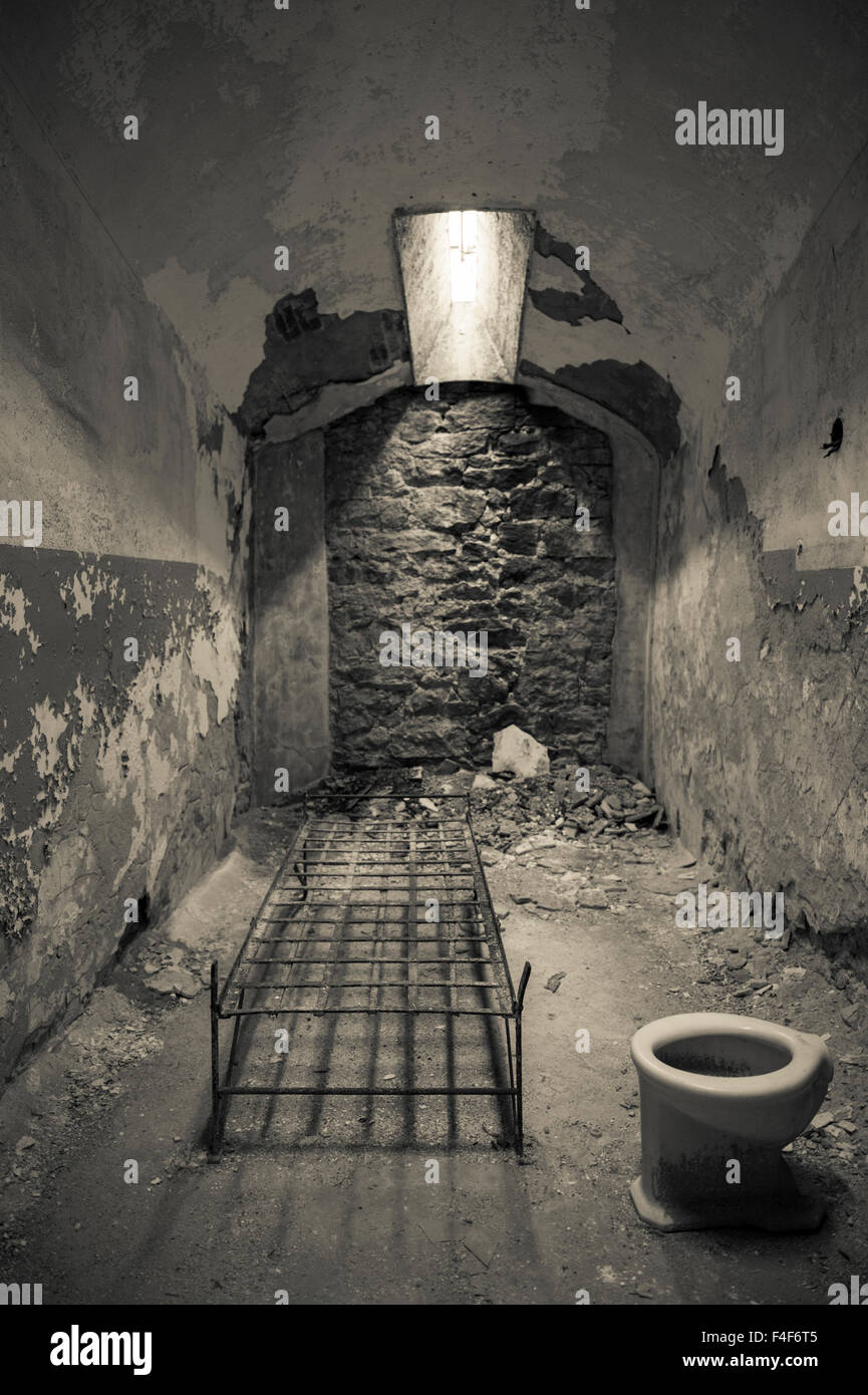 USA, Pennsylvania, Philadelphia, Eastern State Penitentiary, prison ...