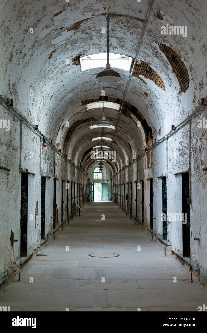 USA, Pennsylvania, Philadelphia, Eastern State Penitentiary, prison ...