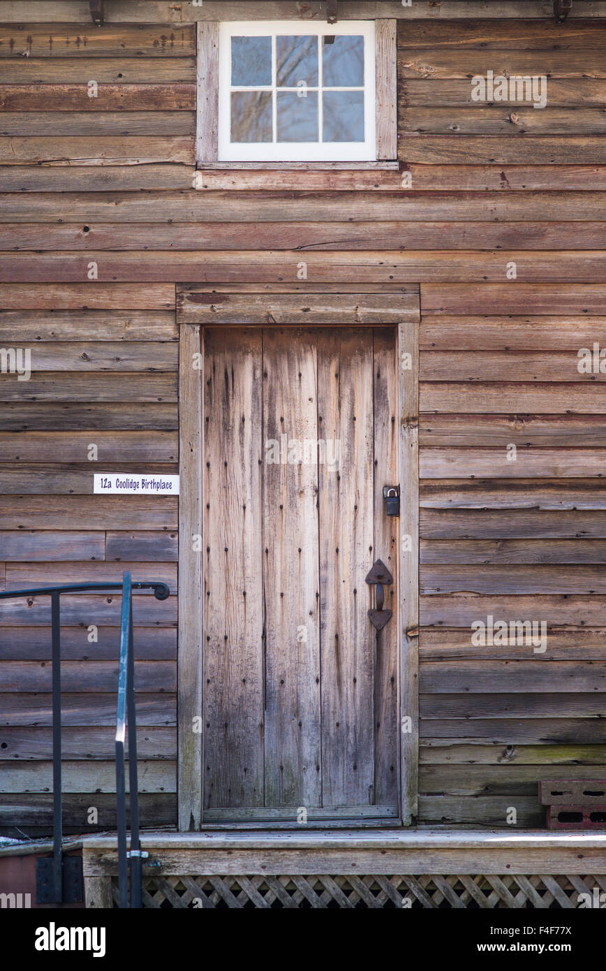 Vermont, Plymouth, Birthplace of former US President Calvin Coolidge ...