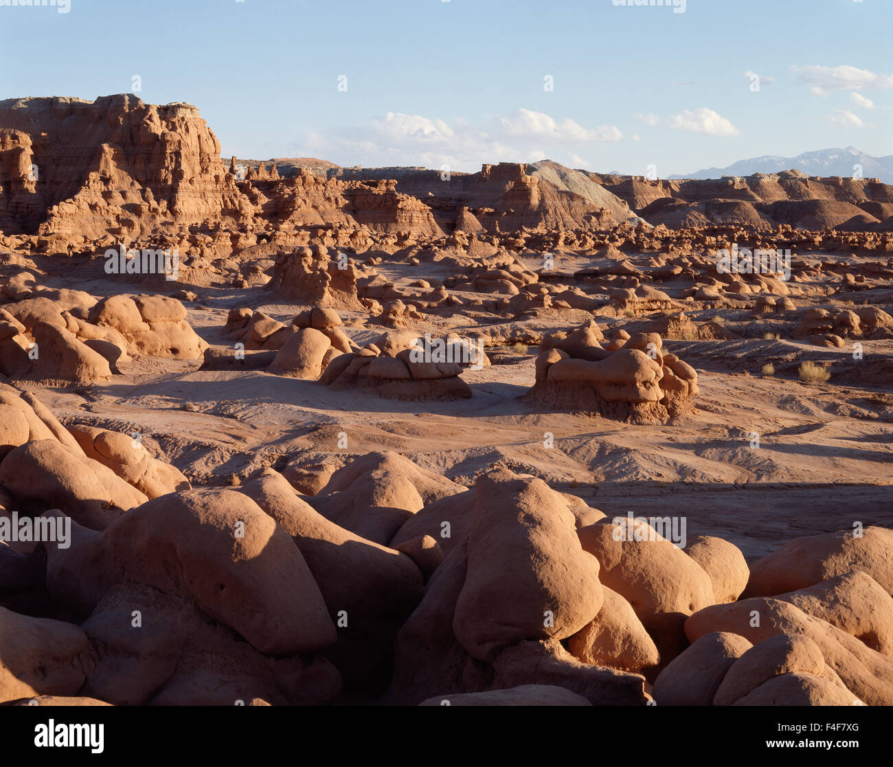 Utah, Goblin Valley State Park, Sandstone formations in Goblin Valley ...