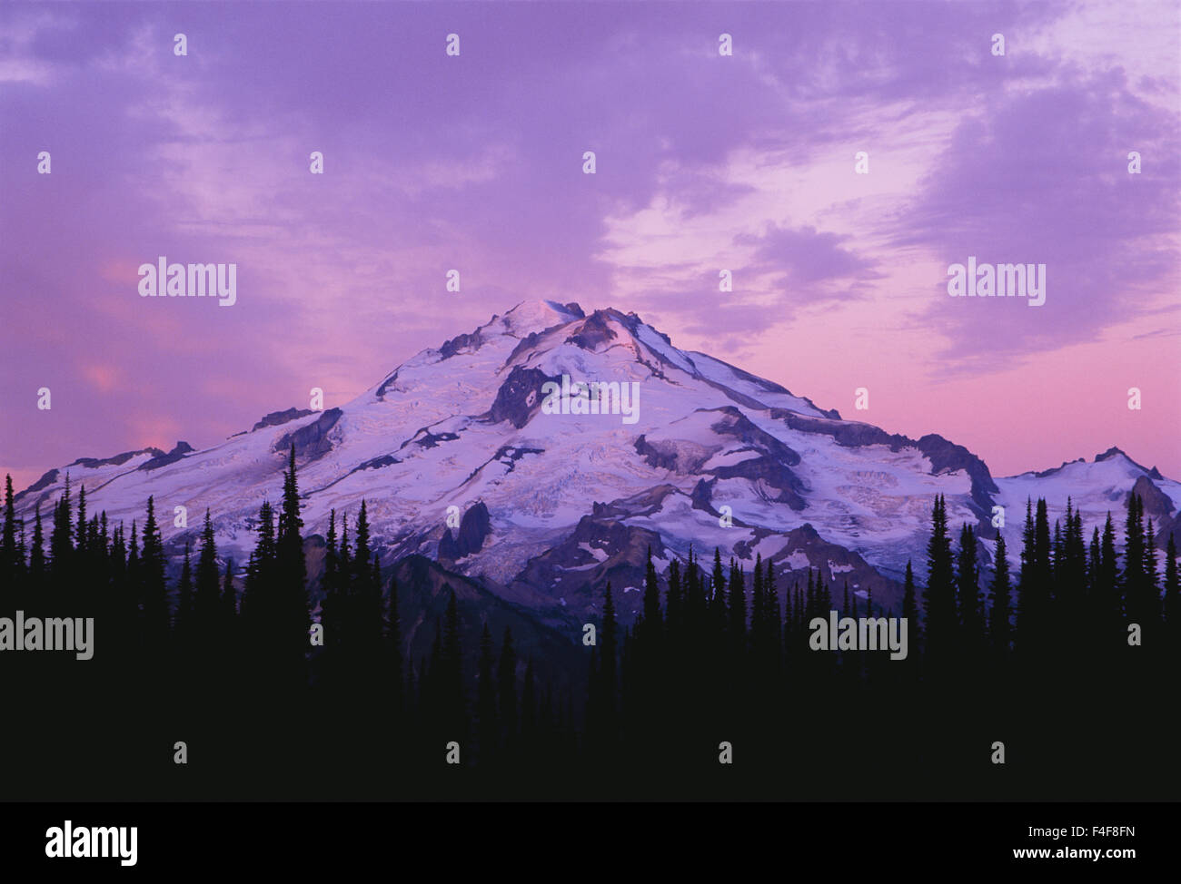 Washington, Glacier Peak clouds at dawn Glacier Peak Wilderness (Large ...