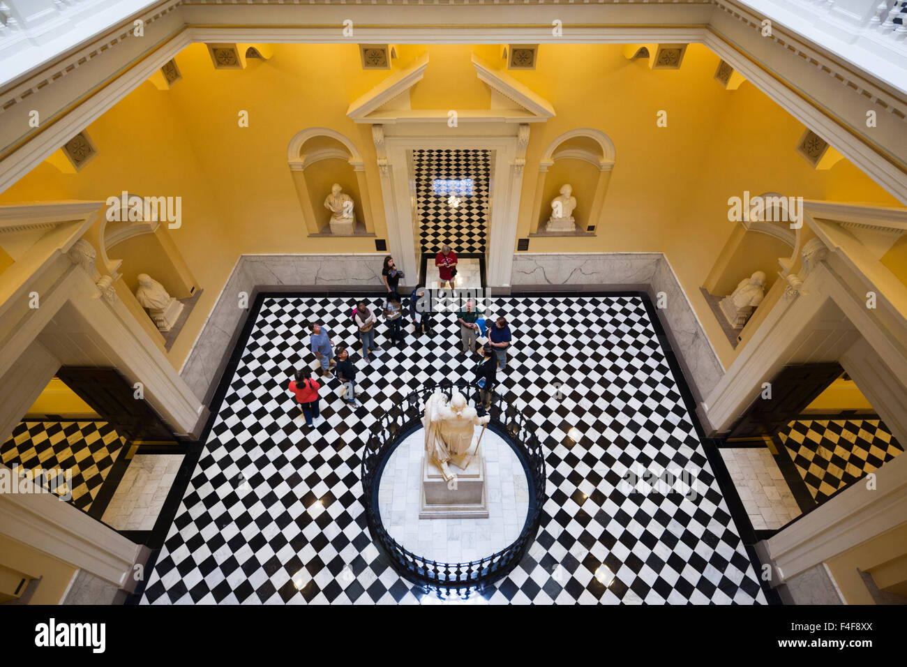 USA, Virginia, Richmond, Virginia State Capitol, interior Stock Photo ...