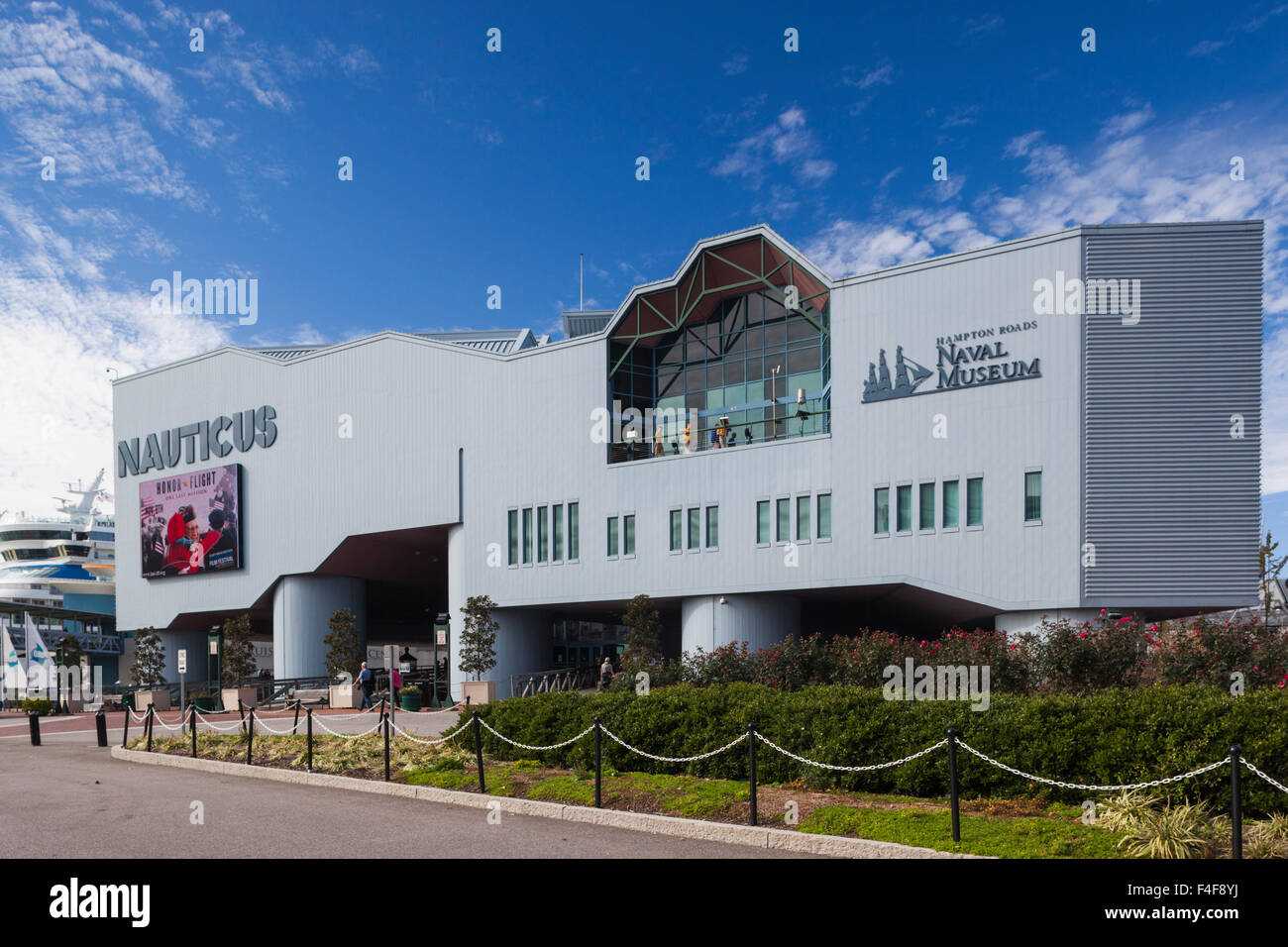 USA, Virginia, Norfolk, Nauticus, waterfront maritime science museum ...