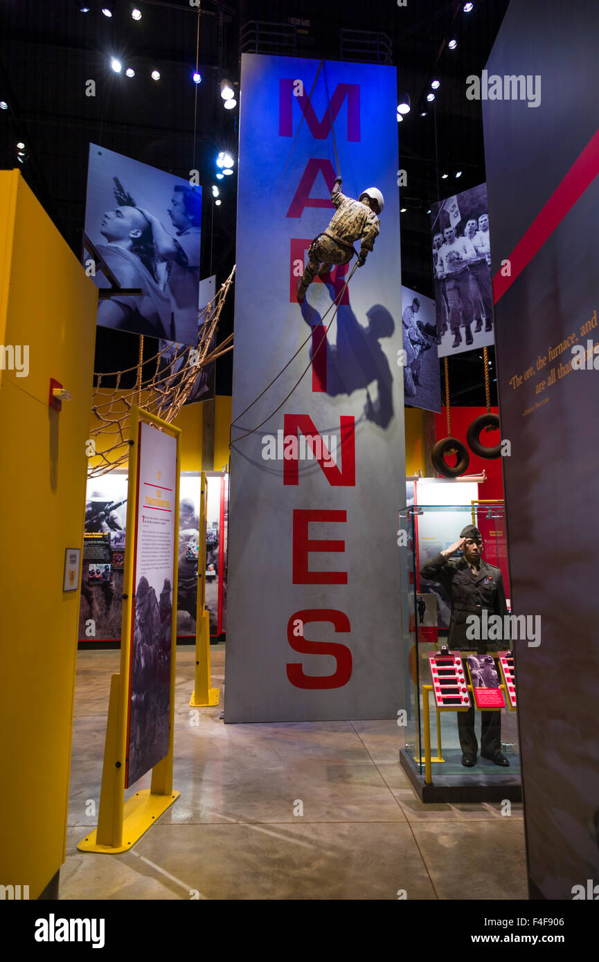 USA, Virginia, Triangle, National Museum of the Marine Corps, museum ...
