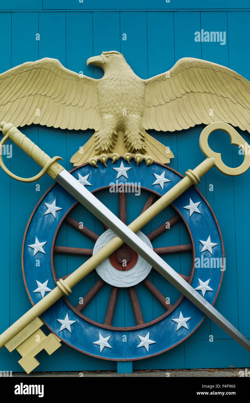 USA, Virginia, Fort Lee, US Army Quartermaster Corps Museum at Fort Lee ...