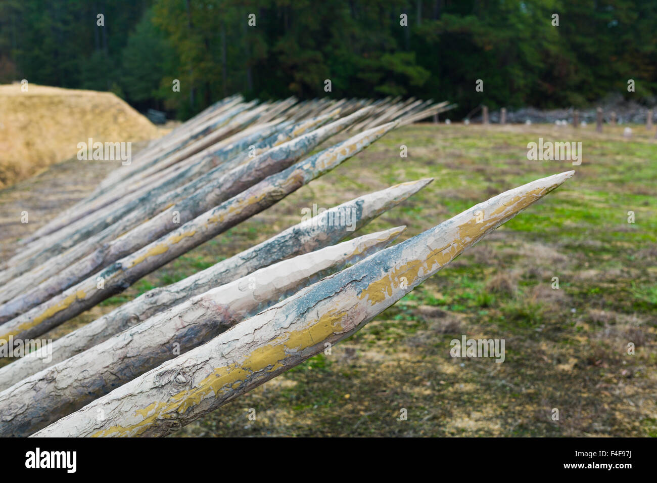 USA, Virginia, Petersburg, Pamplin Historical Park and Museum of the ...