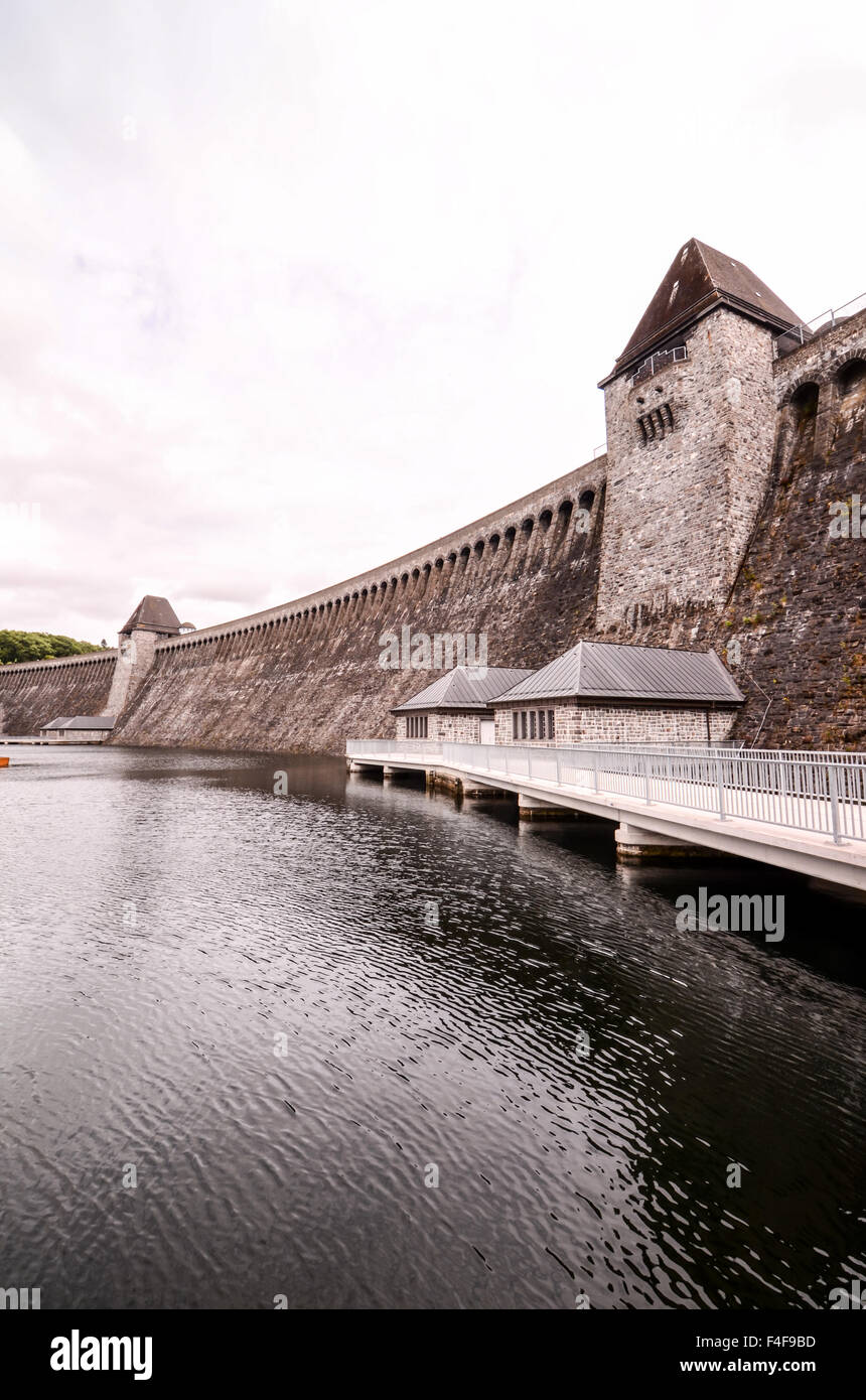 German Water Dam Stock Photo - Alamy