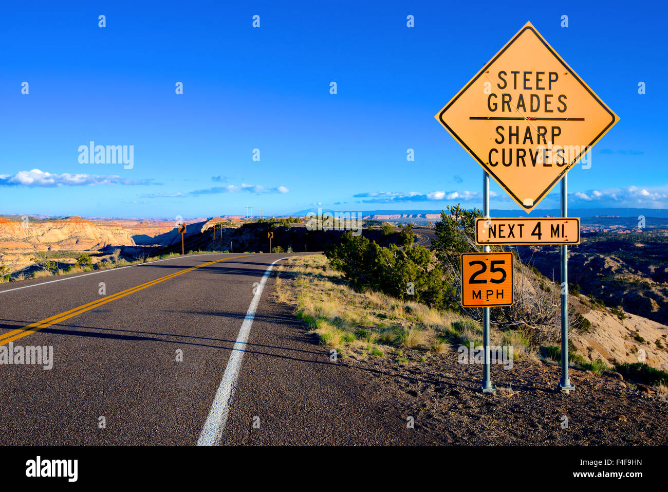 Escalante Just west of Boulder Utah's spectacular Highway 12 careens ...