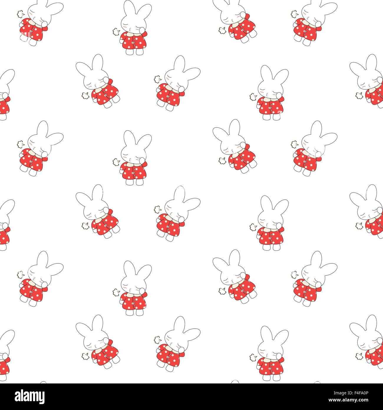 Bunny pattern hi-res stock photography and images - Alamy