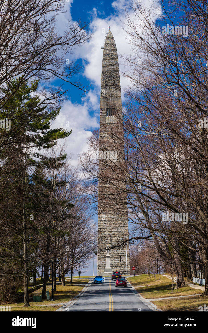 Bennington, Bennington Battle Monument, commemorates American ...